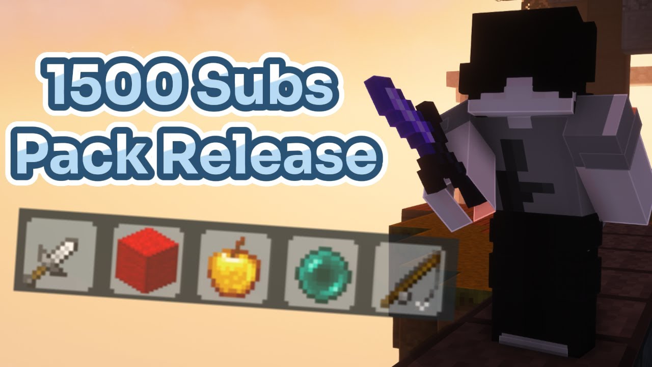 1500 Subs Pack Release.. - YouTube