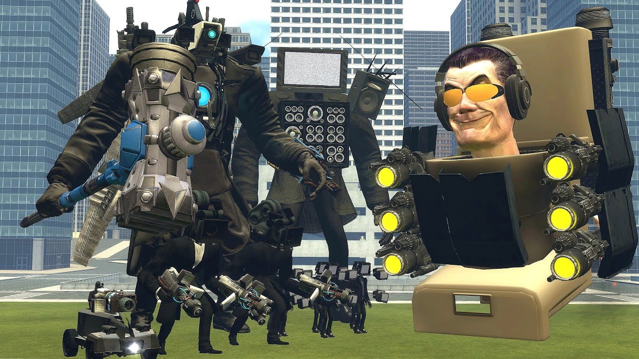 NEW Upgraded G-MAN SKIBIDI TOILET VS TITAN CAMERAMAN & TV MAN BOSSES in ...