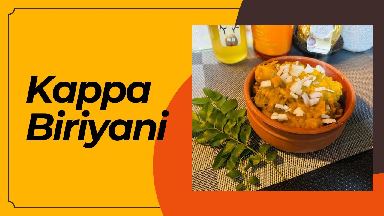 Chicken Kappa Biriyani | kappa with chicken 🍗 | Cassava with Chicken ...