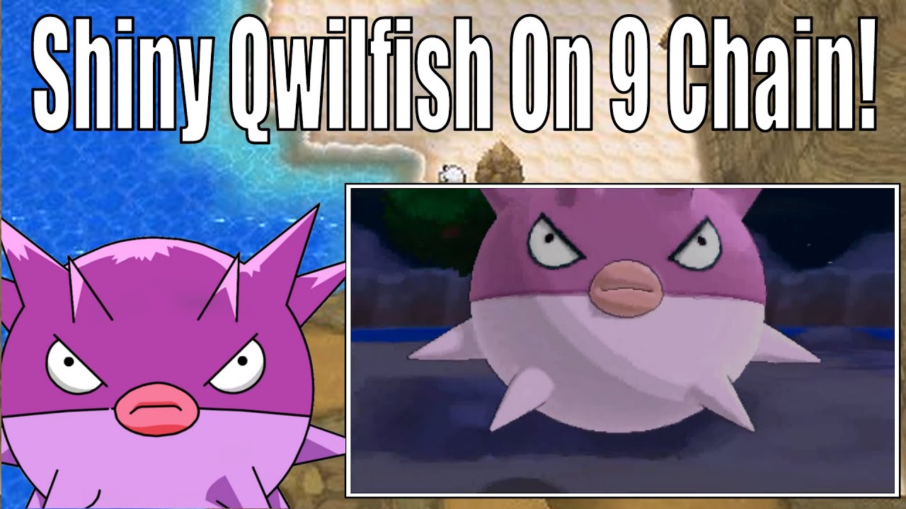 [LIVE] Shiny Qwilfish On A 9 Fish Chain | XY | Shiny Pokemon - YouTube