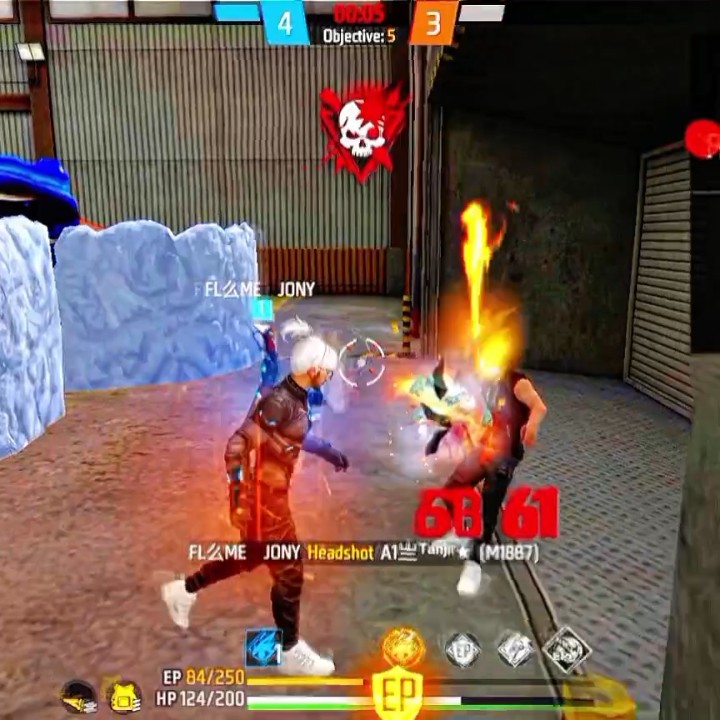 Free Fire Lon Wolf Castom gameplay highlight #freefire #attitude - YouTube