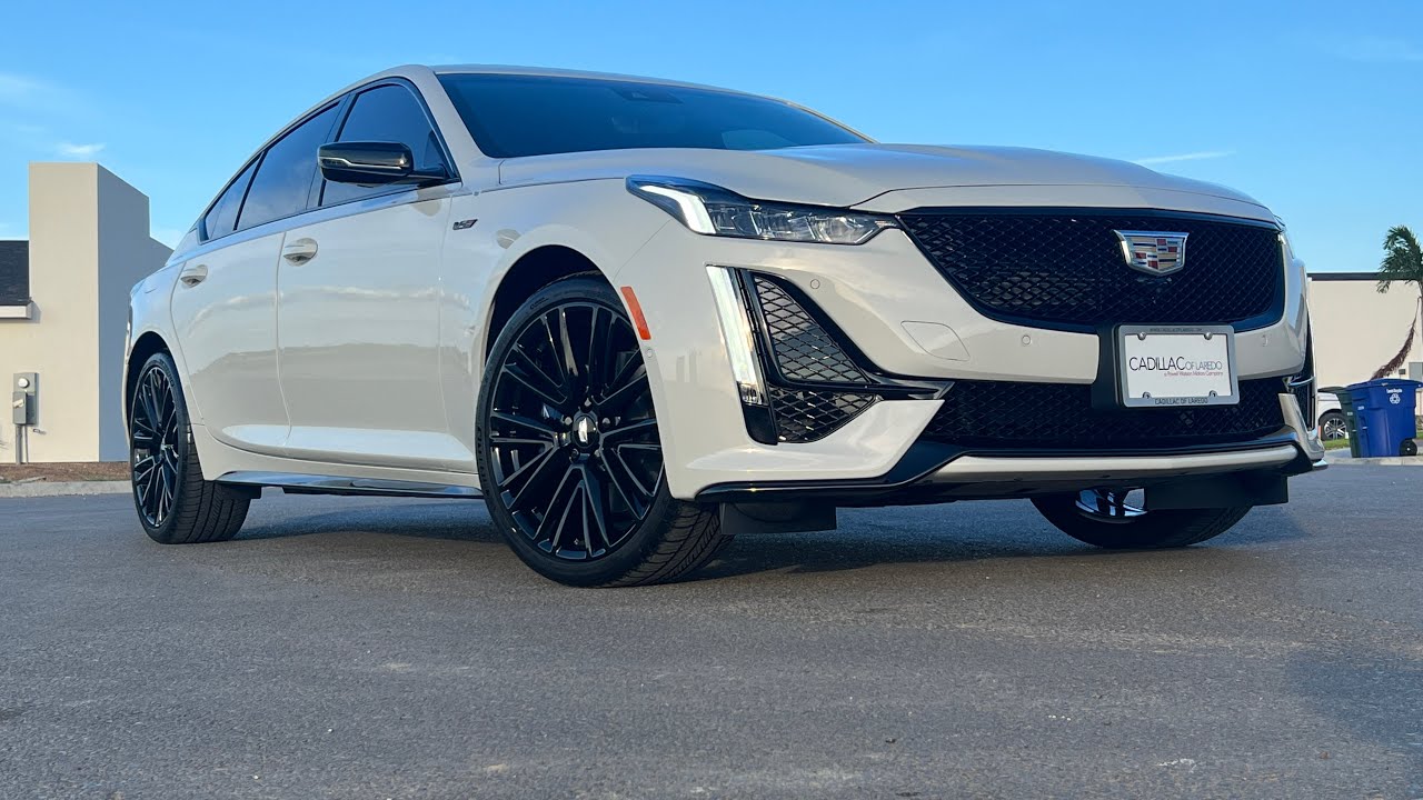 2023 Cadillac CT5V receives a polish plus Ceramic Coating - YouTube