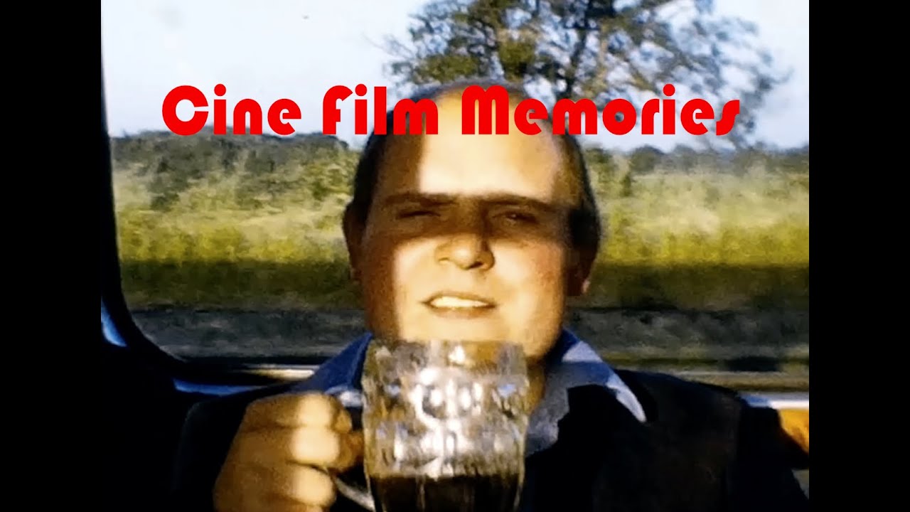 Narrow Boat Booze Cruise, 1970s Vintage Home Movie Cine Film - YouTube