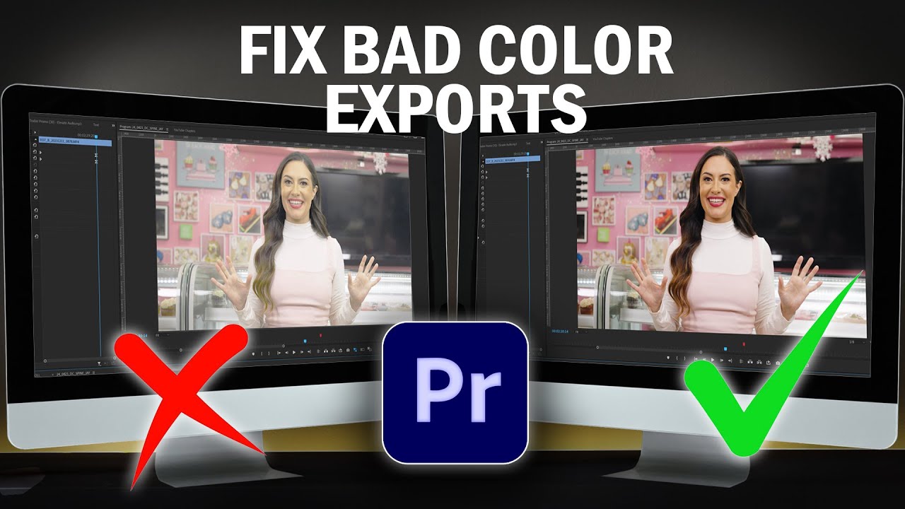 Fixing Colors & Exposure in Premiere Pro Exports - YouTube