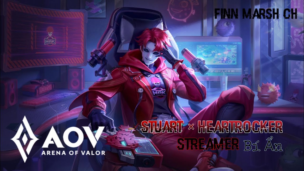 [BGM] Arena of Valor - Stuart × Heartrocker (Streamer Bí Ẩn) - YouTube