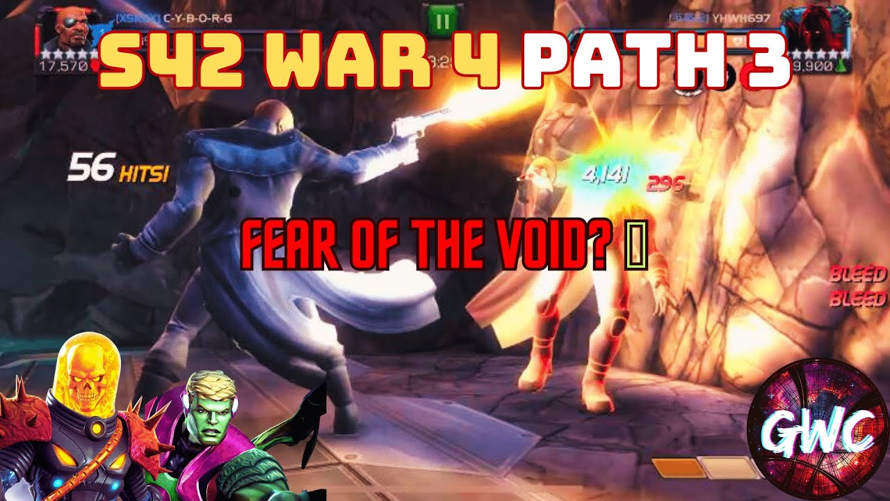 Trapped In Fear Of The Void ? 🤔 | AW S42 War #4 | Path 3 #mcoc #gaming ...