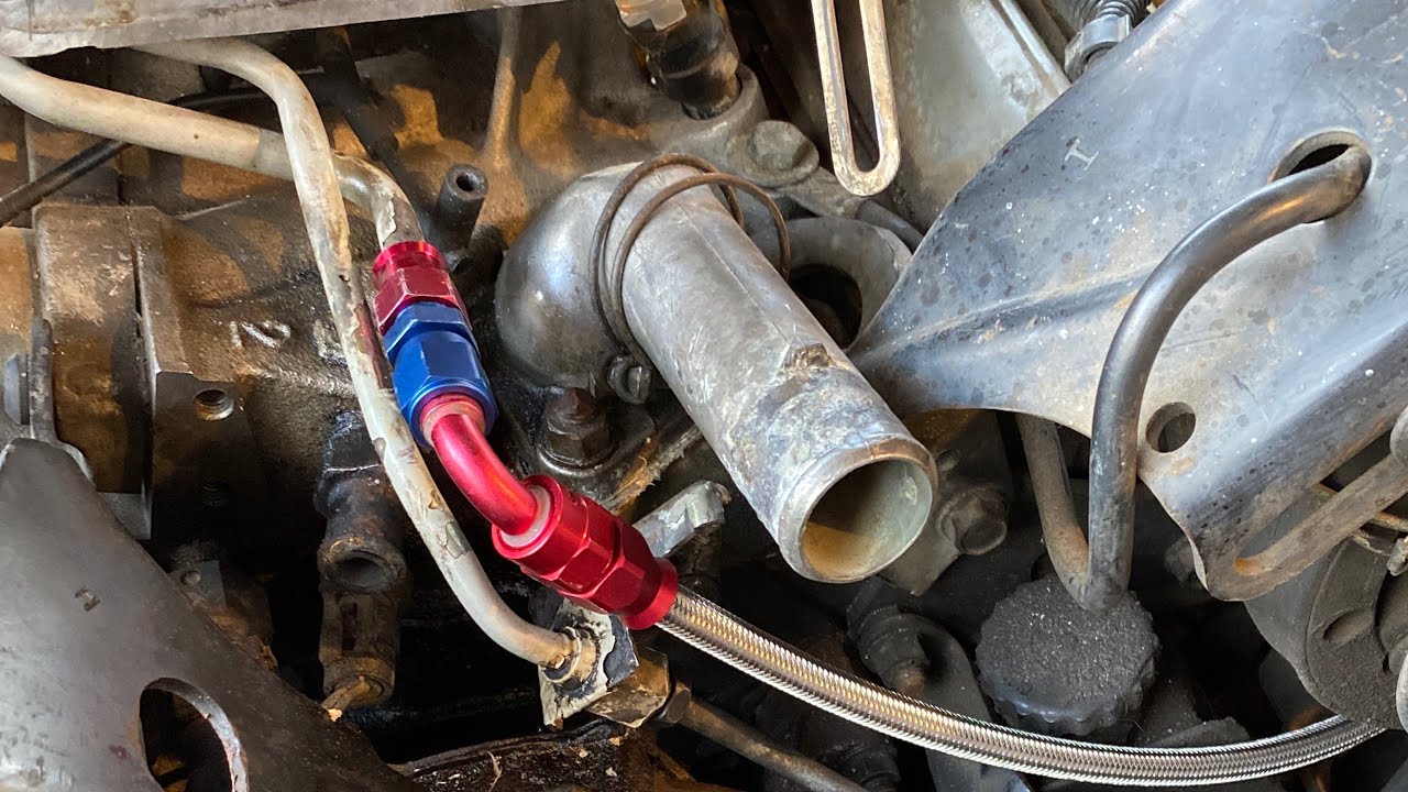 $300 trans am replacing the chopped up fuel line EP.2 - YouTube