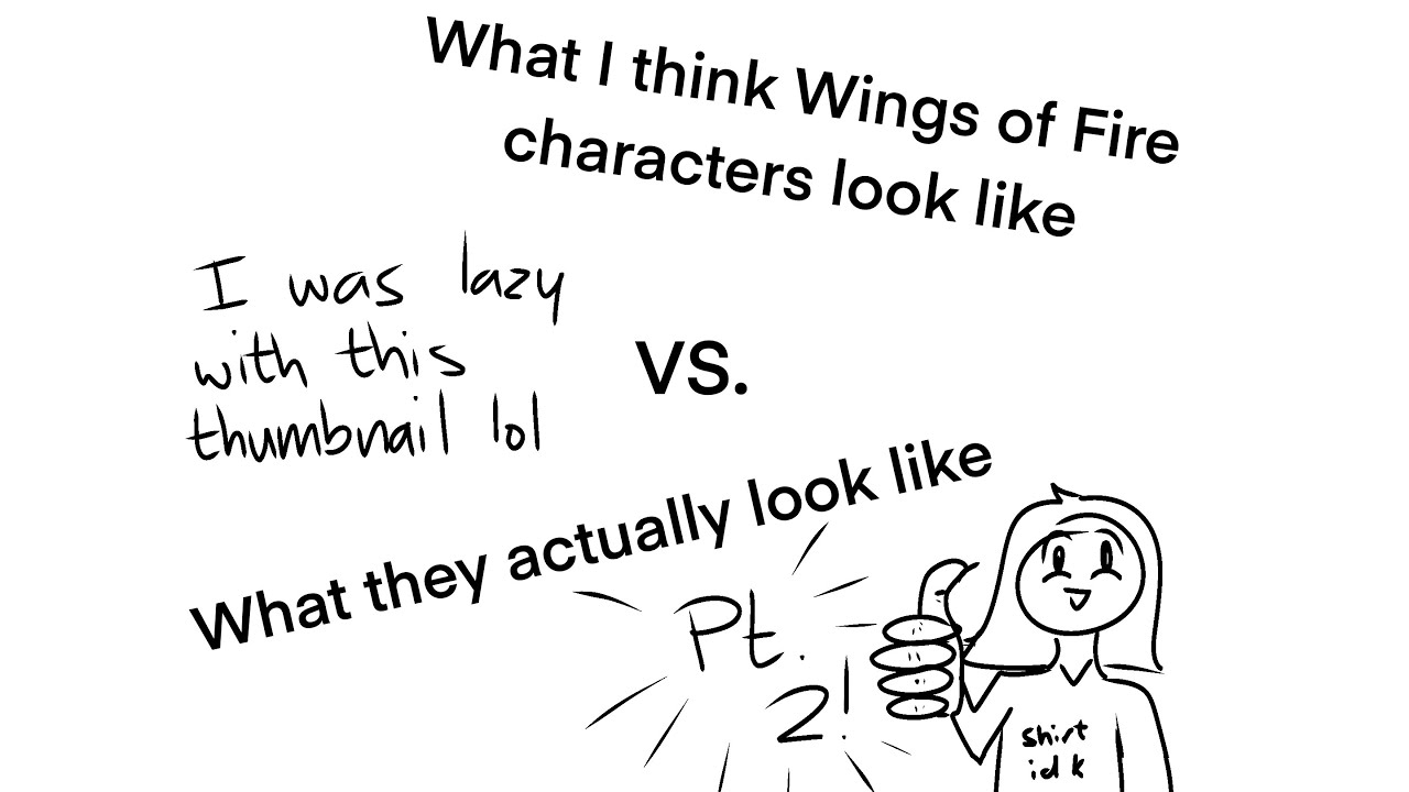 What I Think WoF Characters Look Like vs. What They Actually Look Like ...