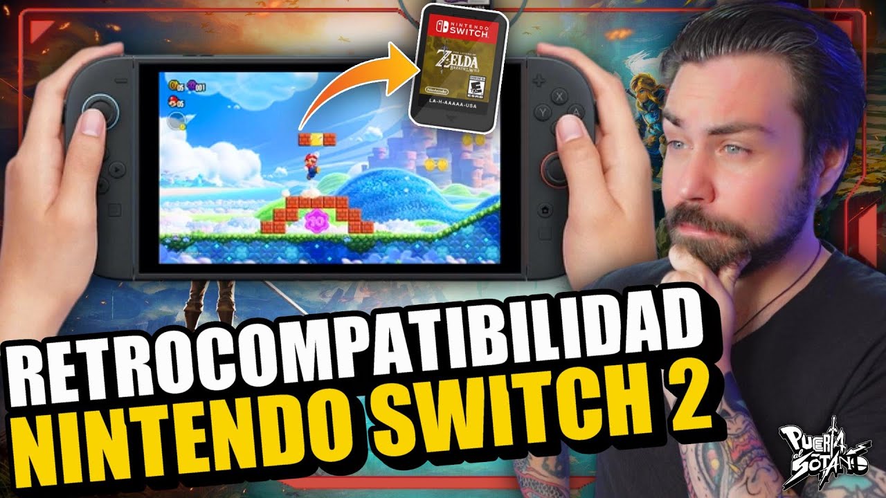 🔥Qué pasa con la RETROCOMPATIBILIDAD de SWITCH 2? Será BRUTAL Pero NO ...