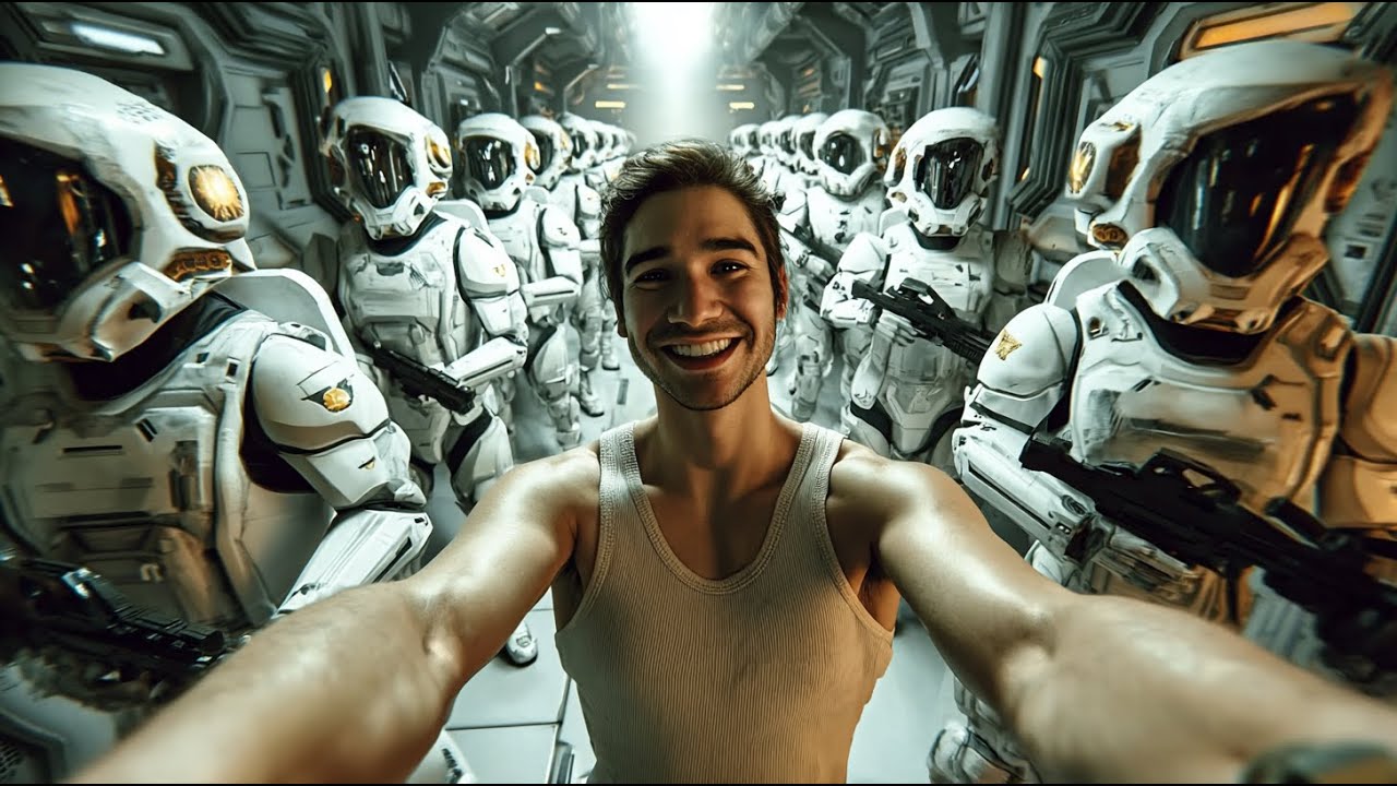 Suited for Death, They Shivered — The Human Took Off Their Helmet to ...