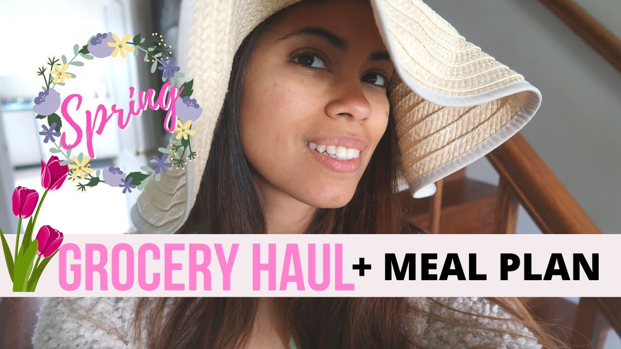 *NEW* 2 WEEK GROCERY HAUL | MEAL PLAN | SPRING 2020 - YouTube