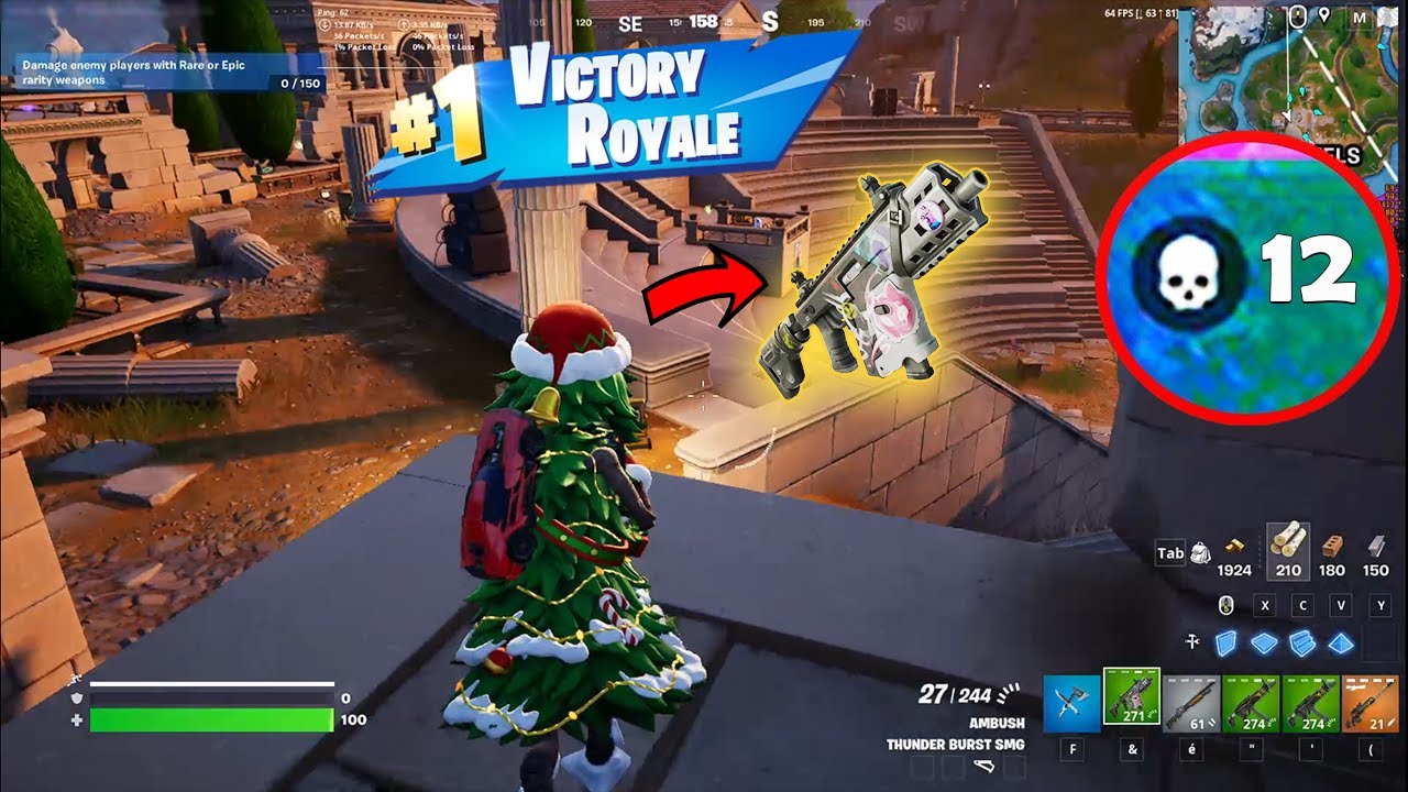 12 Kills Fortnite Full Gameplay (Fortnite Chapter 5 Season 1) - YouTube