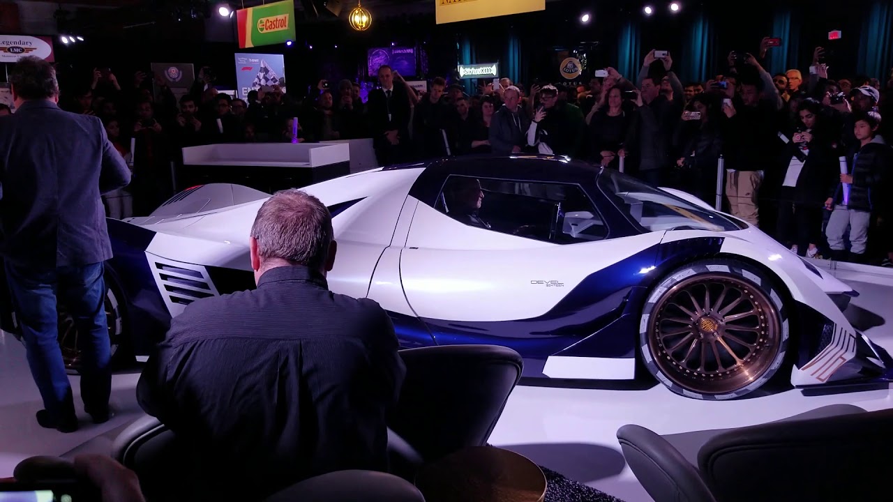 Drake's $2.2 Million Devel Sixteen Startup: International Auto Show ...
