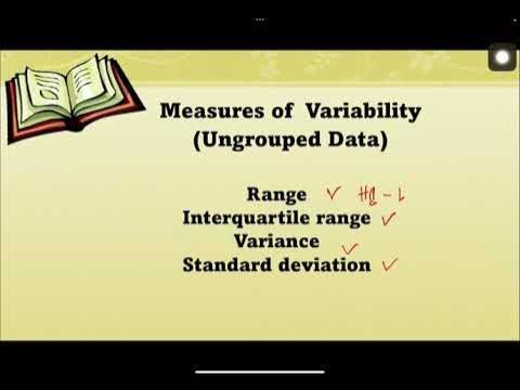 Measures of Variability ( Range, Interquartile Range, Variance, and ...