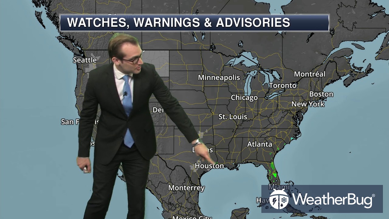 WeatherBug's National Weather Outlook for Sep 13, 2017 - YouTube