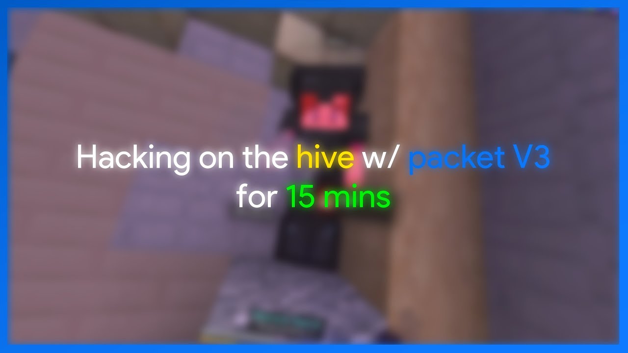 HACKING on the HIVE for 15 mins w/ PACKET V3 - YouTube