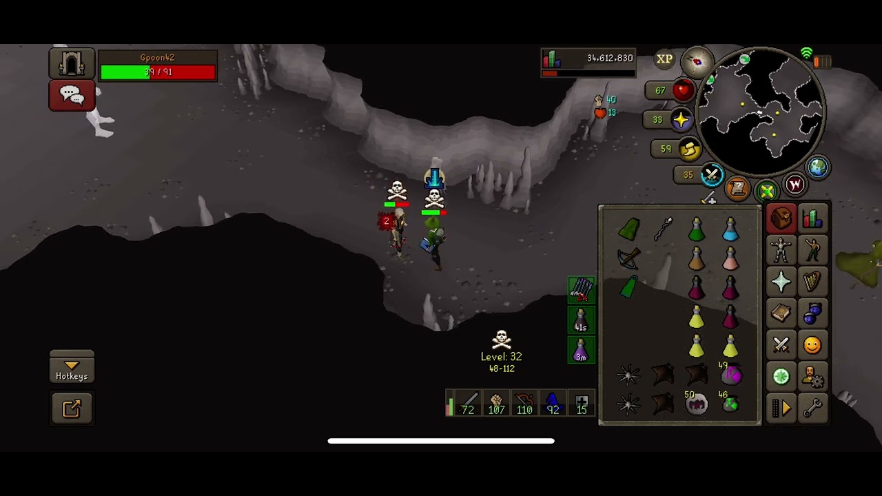 WTF is this guy doing risking so much in wildy …? #osrspking #osrs # ...