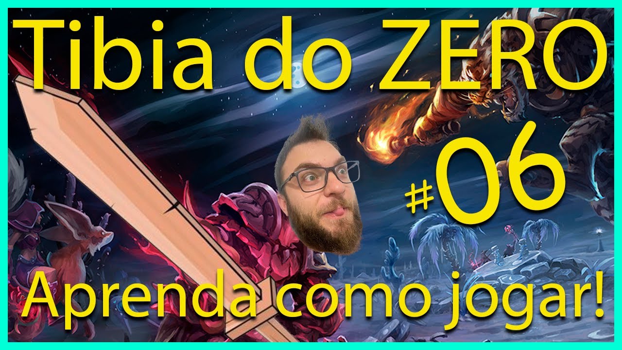 Venha aprender a jogar Tibia LITERALMENTE do ZERO! Abas, Auxiliares ...