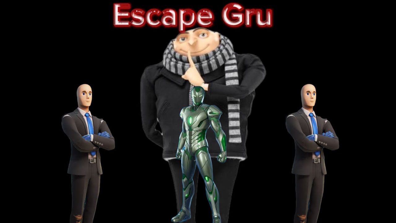 Me And My Friends Try To Escape from Gru In Fortnite - YouTube