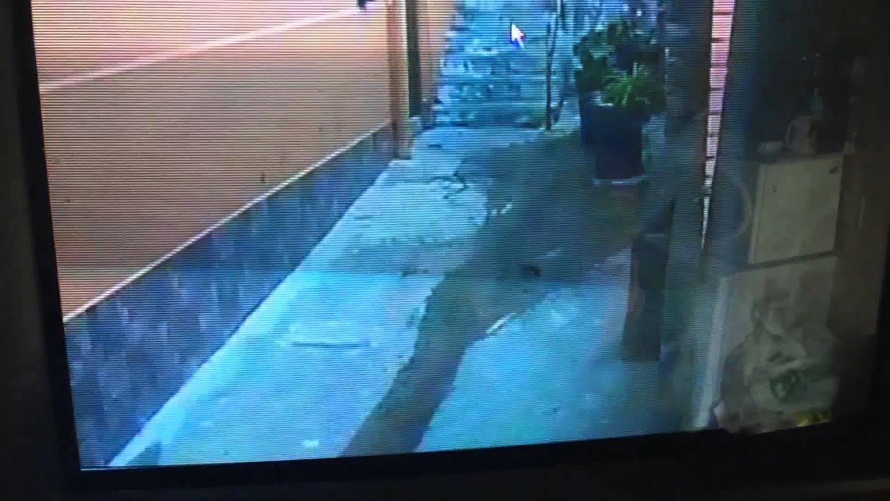 ghost caught on cctv footage - YouTube