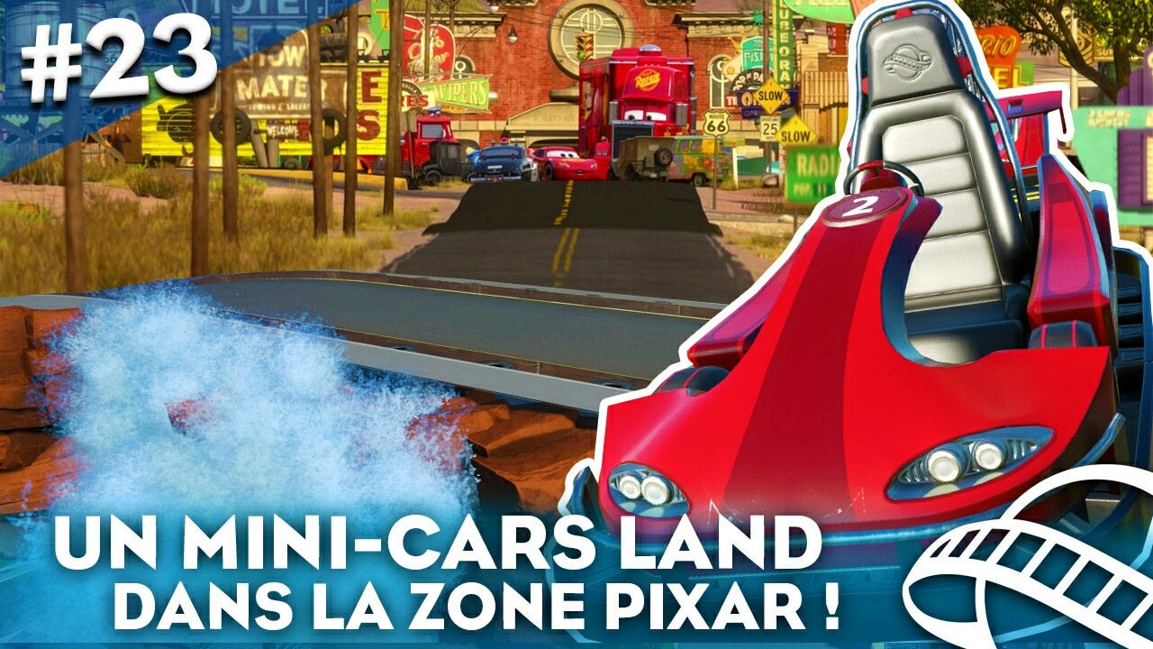 C'EST L'EPISODE DE LA VITESSE ! CARS x RC RACER ! Planet Coaster #23 ...