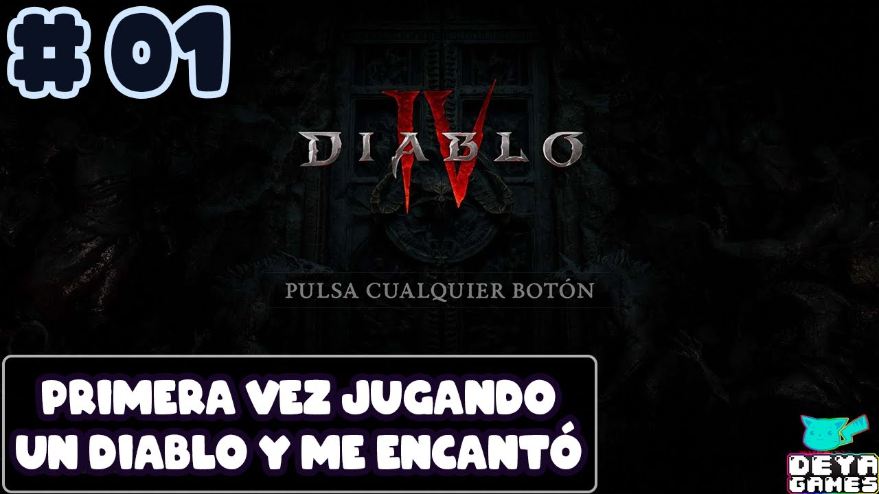 Primera vez jugando un DIABLO y ¡me encantó! | Capítulo 01 | Diablo IV ...