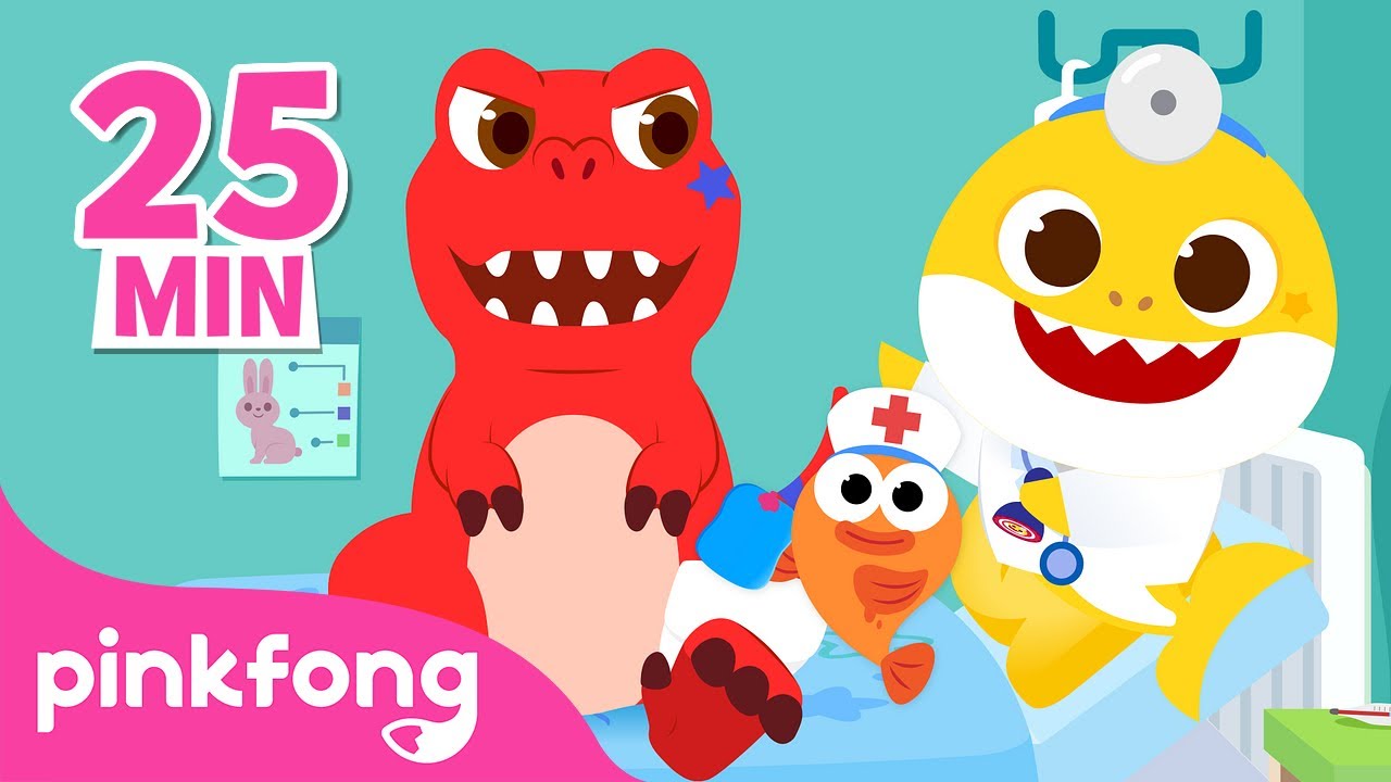 🦴 CRACK! My Bone is Broken + More | Baby Shark's Hospital Play ...