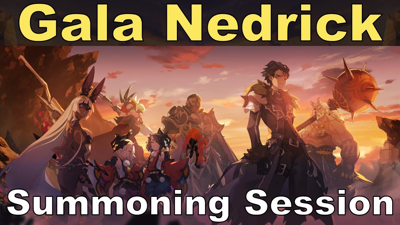 Dragalia Lost - Summoning for Gala Nedrick - YouTube