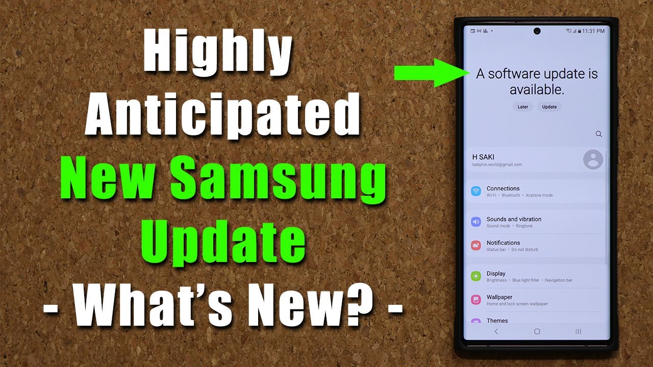 New Software Update for Samsung Smartphones! - Many New Features (ONE ...