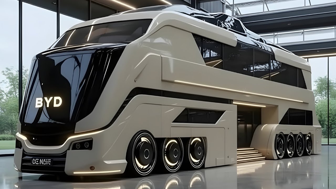 2026 BYD Futuristic Motorhome – The Electric RV That Redefines Travel ...