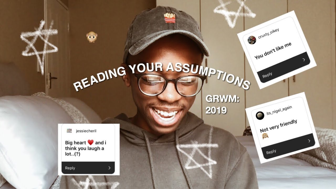 GRWM: Answering Your Assumptions About Me | imthapelomogashoa 2019 - YouTube