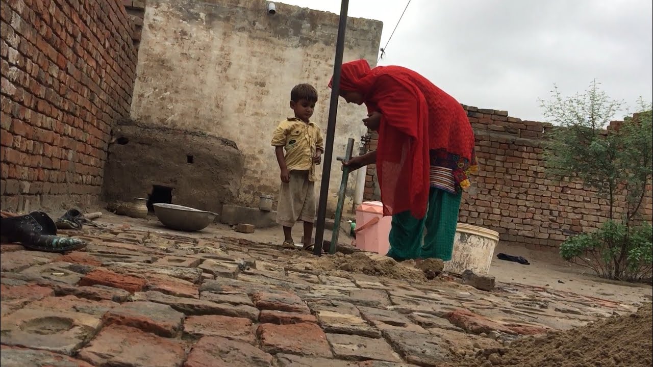 village life in pakistan || pakistani family || daily routine work ...