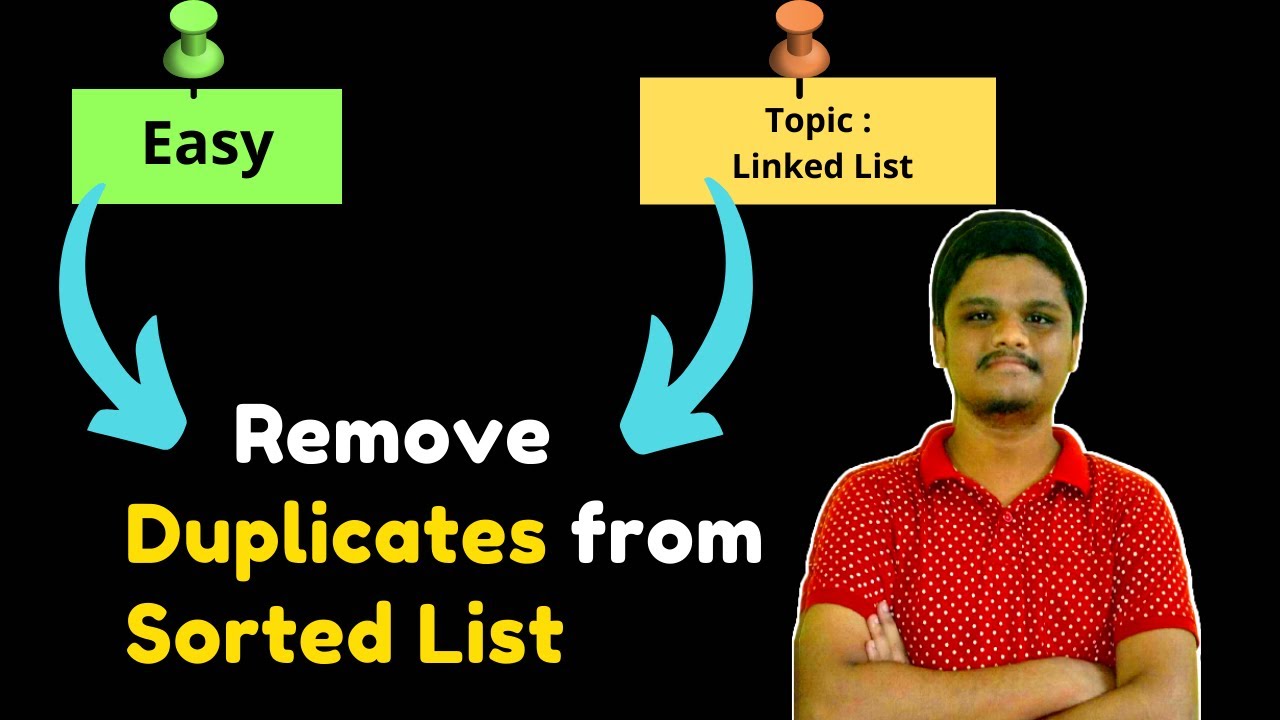 Remove Duplicates From Sorted List Linked List Youtube 4292