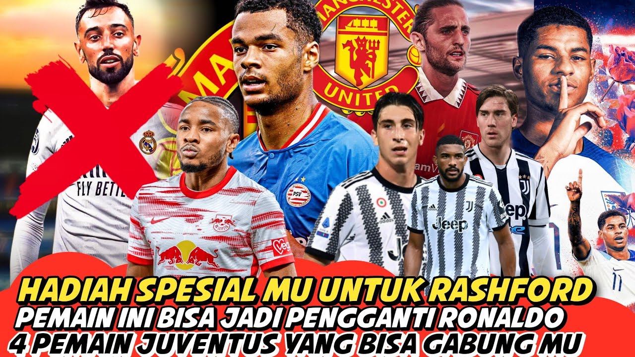 HADIAH BUAT RASHFORD🥳BRUNO: MAAF MADRID GAK DULU🙏2 PEMAIN PENGGANTI CR7 ...