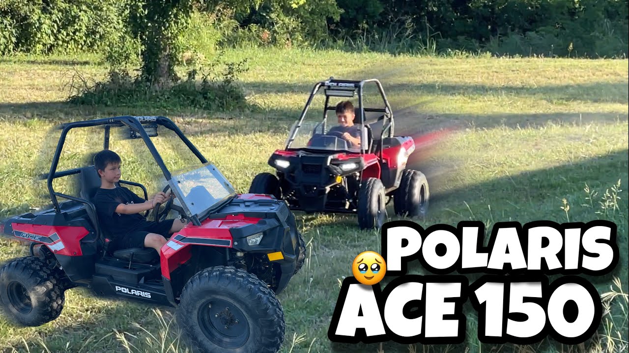 Polaris Ace 150 - YouTube