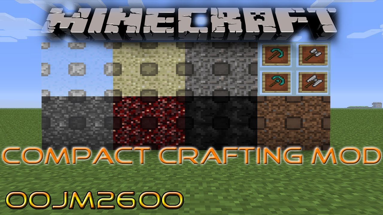 Compact Crafting MOD Instalacion + Review | Minecraft 1.5.1 - YouTube