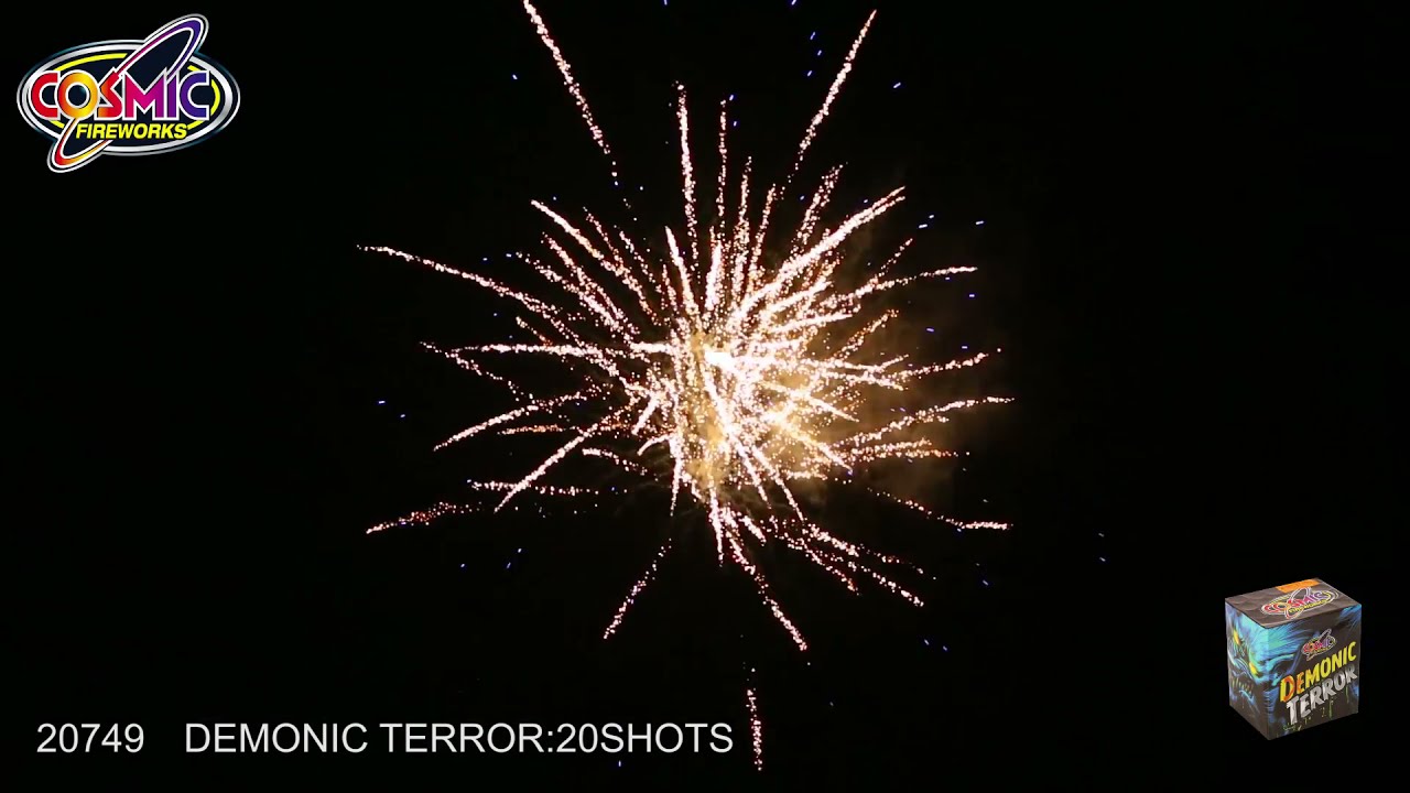 Demonic Terror from Cosmic Fireworks @Firework Crazy - YouTube