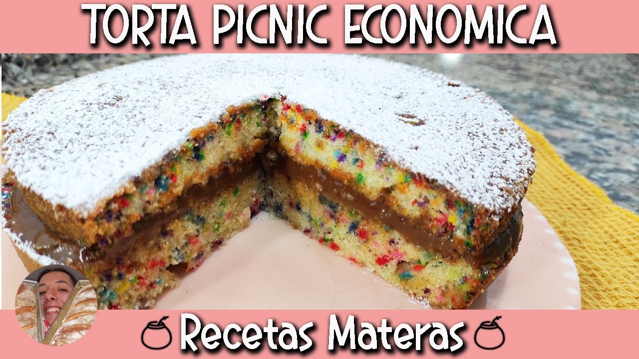 TORTA PICNIC 🥳 | 12 CUCHARADAS | - YouTube