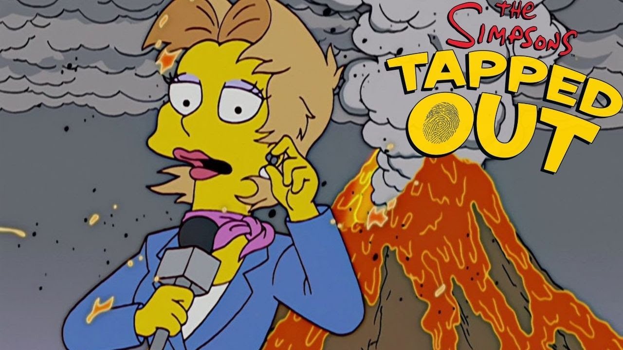 The Simpsons Tapped Out Volcanic News Event Idea (She Used to Be My ...