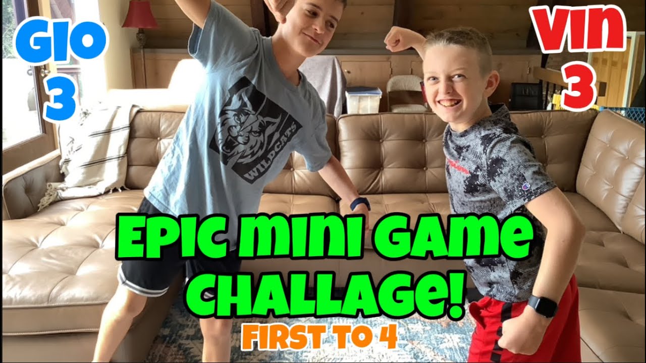 Epic mini game challenge! Winner gets a mystery prize. - YouTube