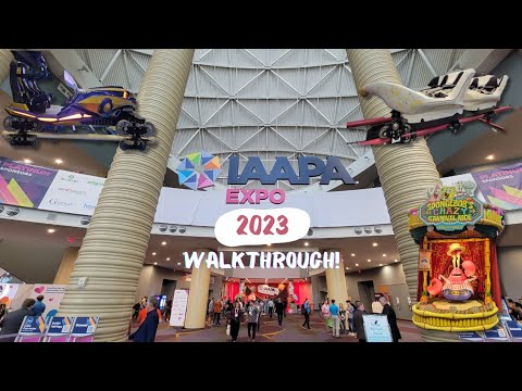 IAAPA 2023 Recap: Booth Tours, Rides, and General Walkthrough! - YouTube