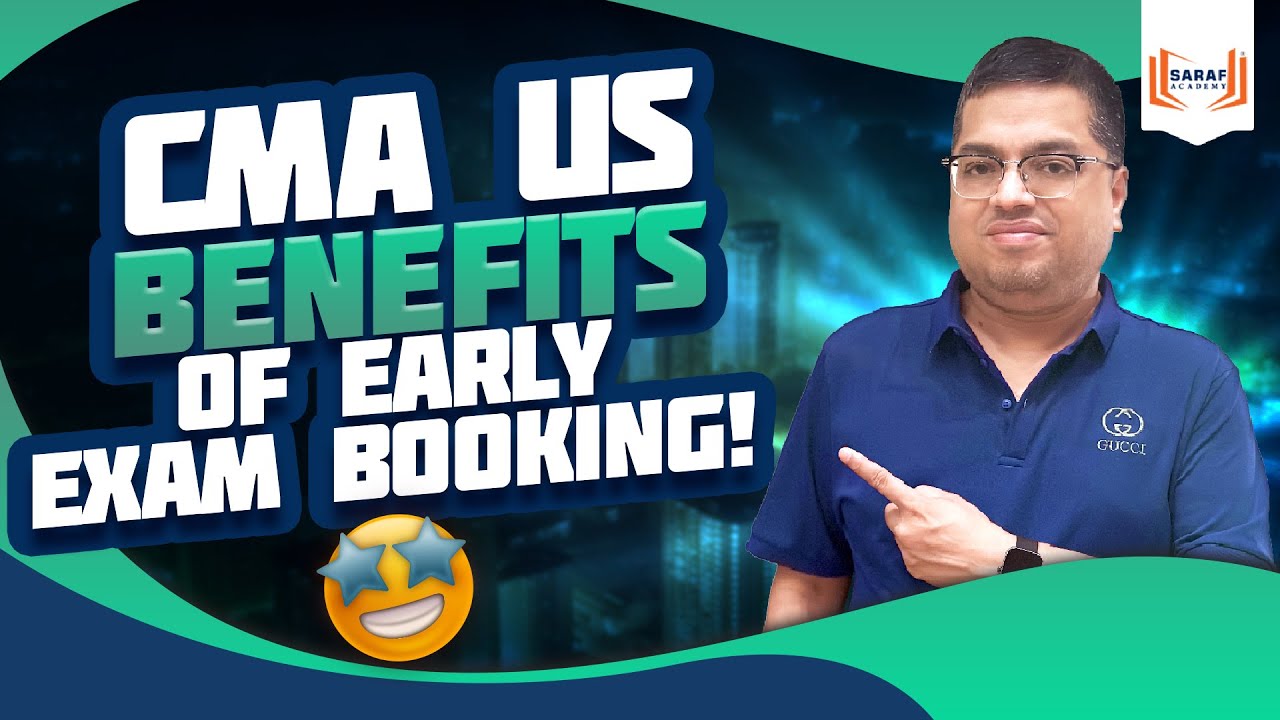 CMA US Exam Booking || Benefits of Early Exam Booking! 🤩 - YouTube