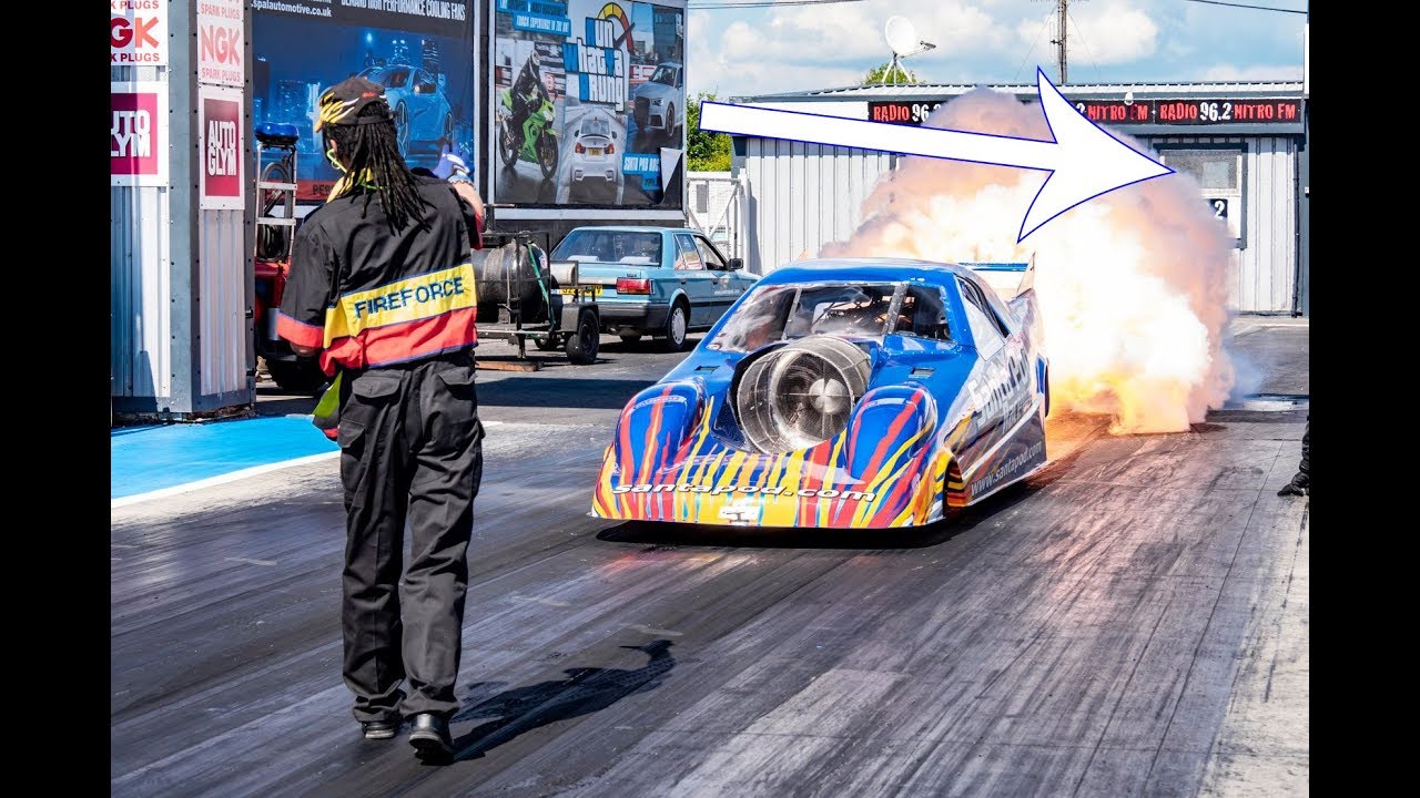 Standing behind a Jet Car - YouTube