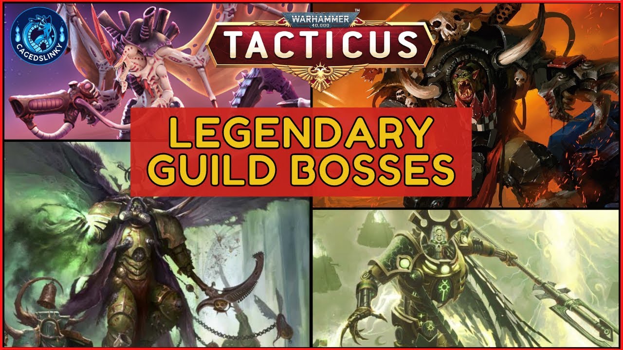 Warhammer 40k Tacticus | Legendary Guild Bosses | Teams | Tervigon ...