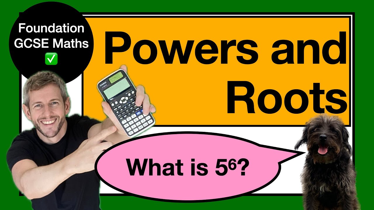 74. POWERS and ROOTS: GCSE Foundation Maths - YouTube