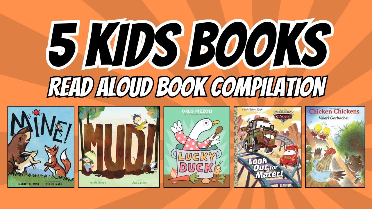 5 Kids Book Storytime! 25 minute Read Aloud - YouTube