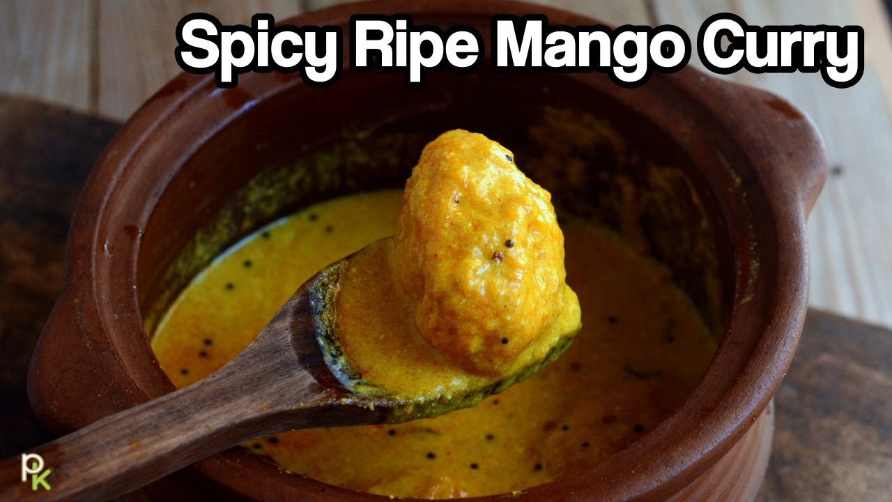Mambazha Pulissery Recipe Kerala Style-Sweet Mango Curry - YouTube