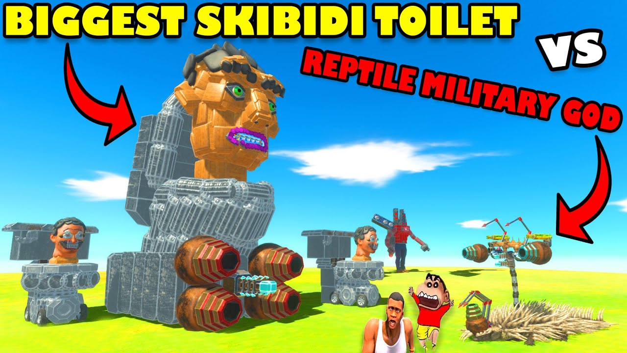 WORLD S BIGGEST SKIBIDI TOILET Vs REPTILE MILITARY GOD SHINCHAN And world-s-biggest-skibidi-toilet-vs-reptile-military-god-shinchan-and