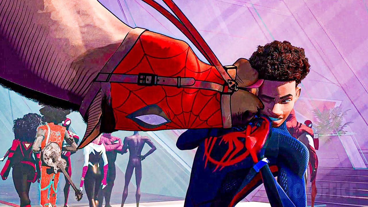 Miles Morales Meets all the Spider-People | Spider-Man: Across the ...