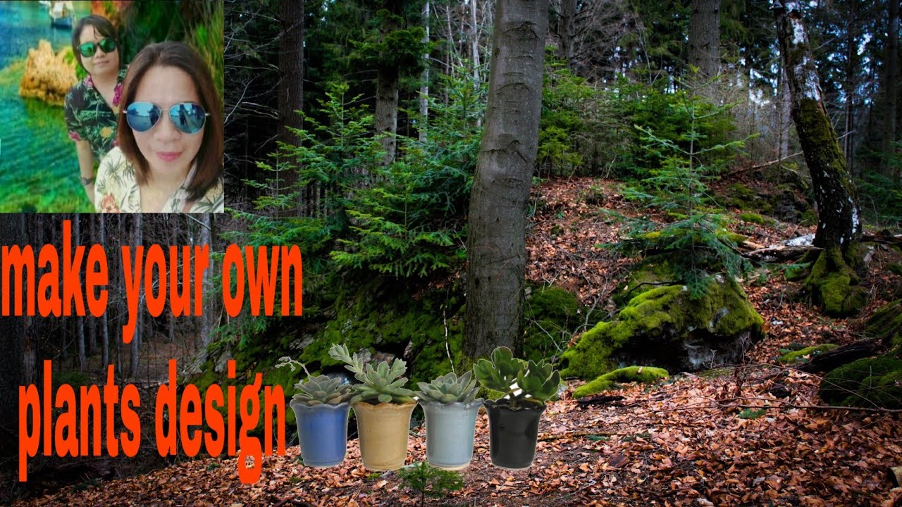 make your own plants design - YouTube
